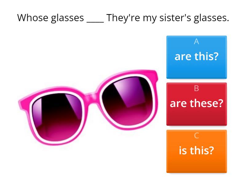 Grade 4 - Whose - Cuestionario