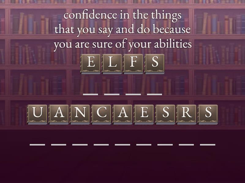 Upper Inter Units 1 and 2 - Anagram