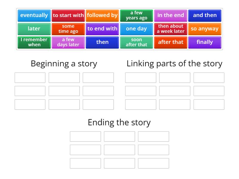 Time linkers - Group sort