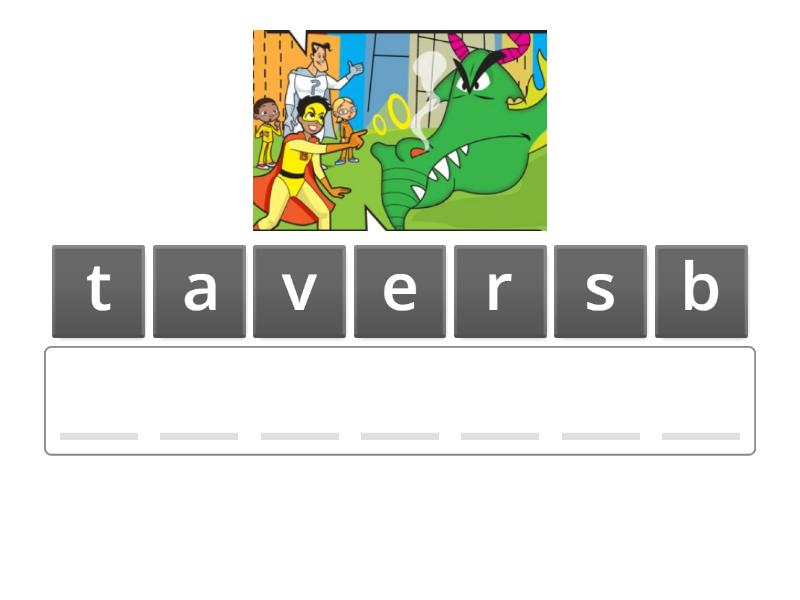 Superlative adjectives - Anagram