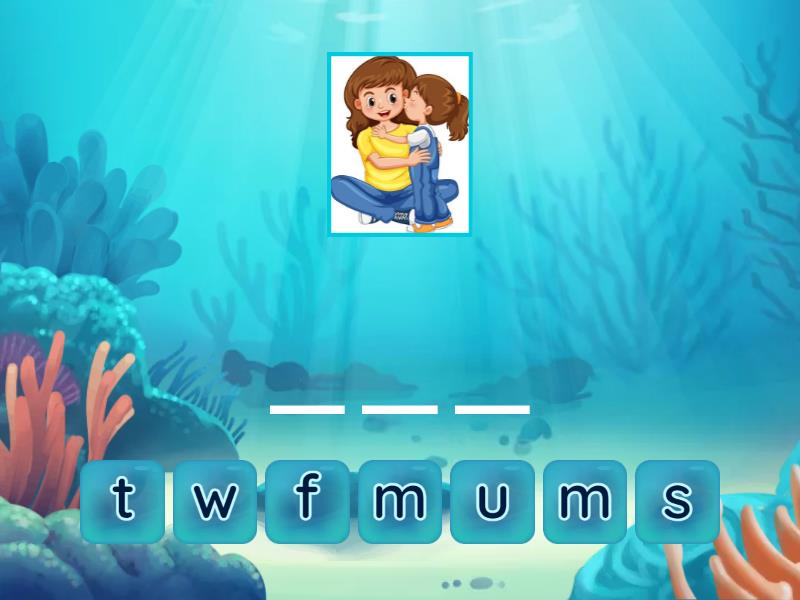 um un phonics - Spell the word