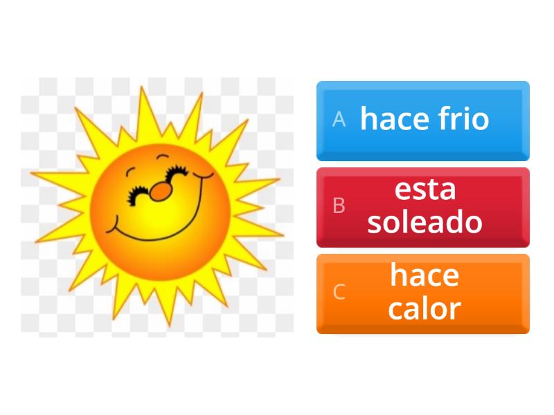 COMO ESTA EL TIEMPO HOY? - Quiz