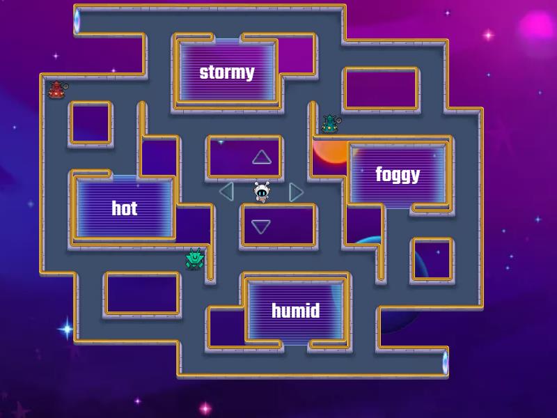 writing monster 3 - unit7 Weather Forecast - Maze chase