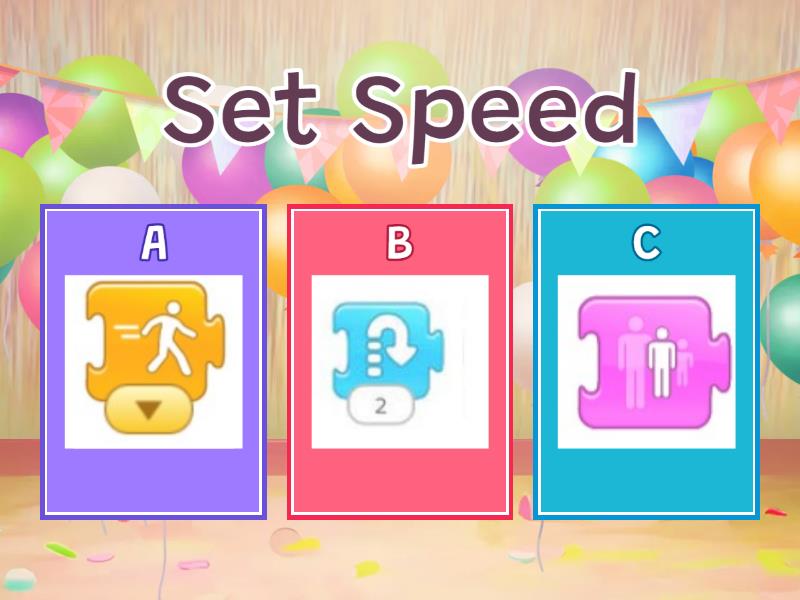 Scratch Jr Blocks: - Quiz