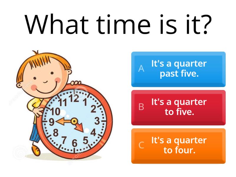 What time is it? - Quiz