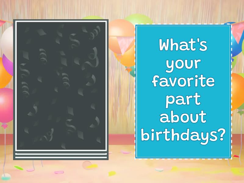 birthday speaking a1 - Speaking cards