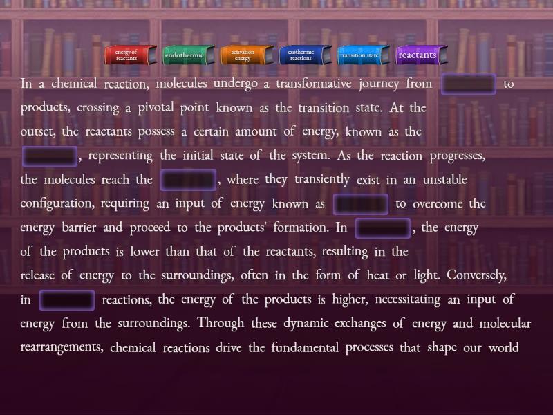 Recalling definitions - Complete the sentence