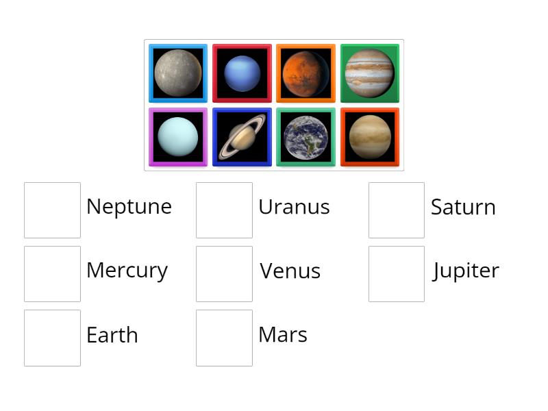 Milky Way Planets - Match up