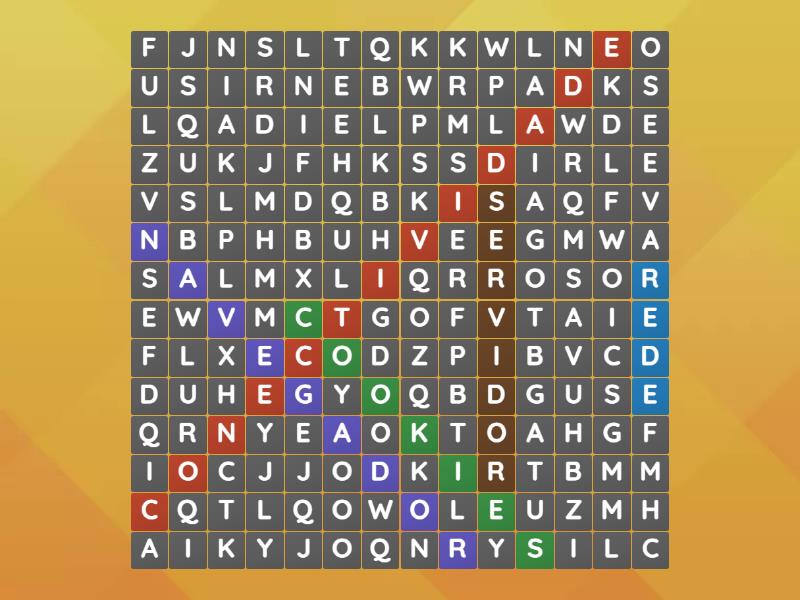 INTERNET - Wordsearch