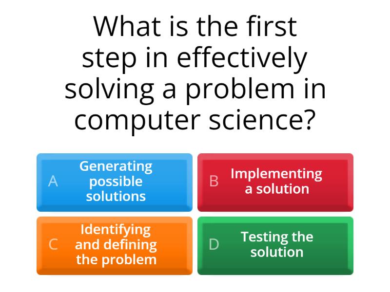 Plenary - Quiz