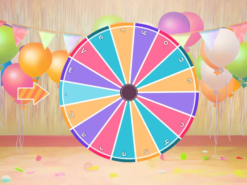 Lets play - Spin the wheel