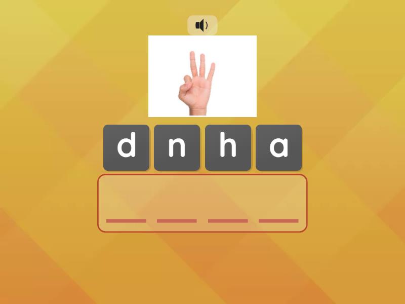 ffm unit 6 - Anagram