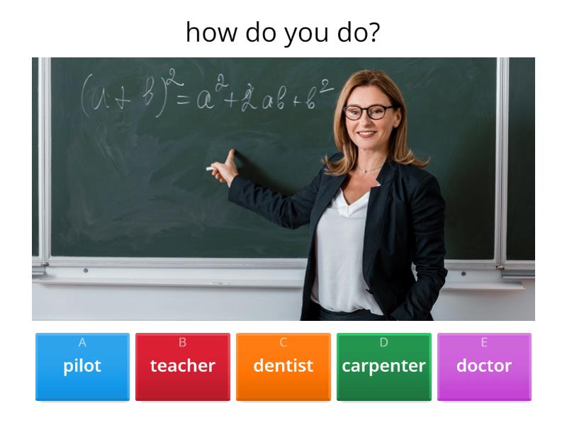 professions 1 - Quiz