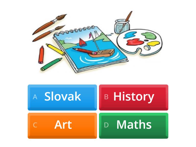 School subjects - Quiz