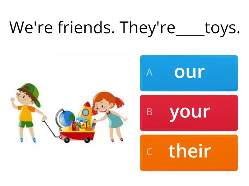 AS2 Our their - Quiz