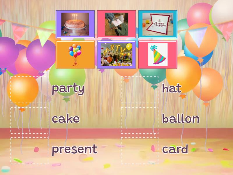 Birthday Party - Match up