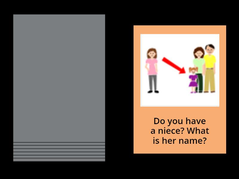EF Elementary 4A - Family Questions - Speaking cards