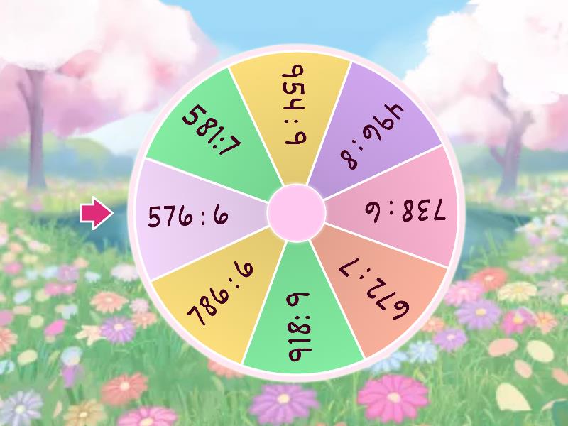 Dijeljenje do 1000 - Spin the wheel