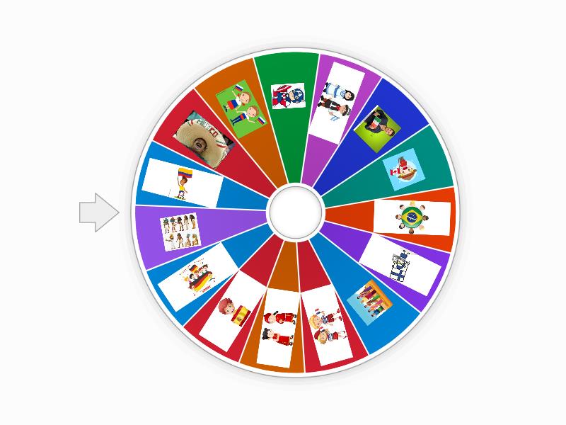 Match them up! - Spin the wheel