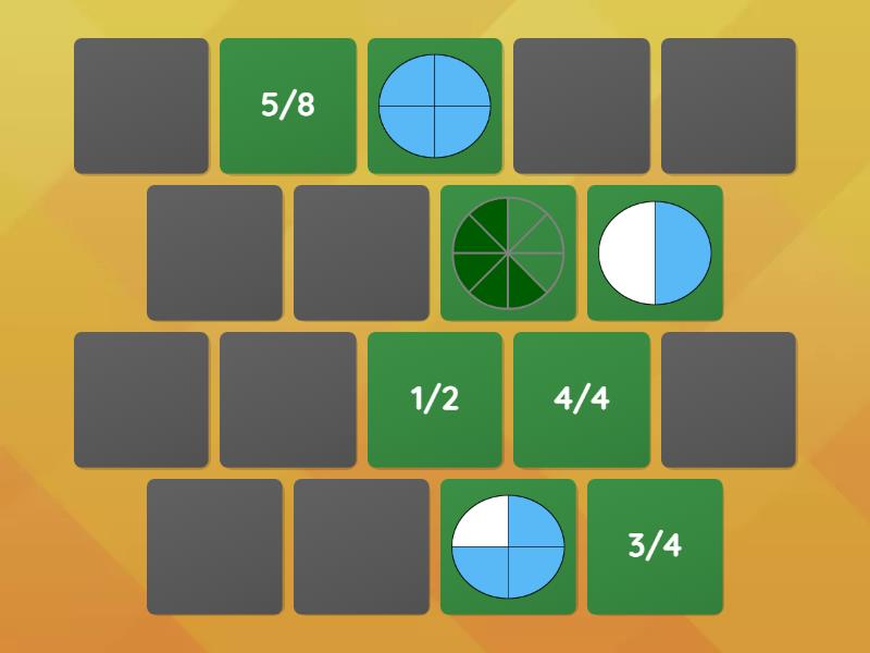 Fractions - Matching pairs