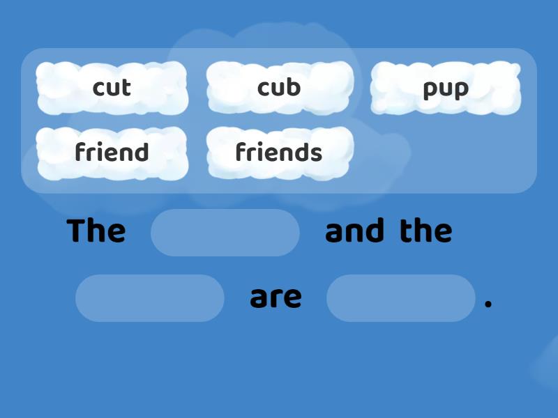 Unit8Story Friends - Complete the sentence