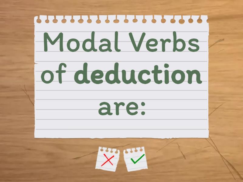 SO UI Final Revision (Modals of Deduction) - Flash cards