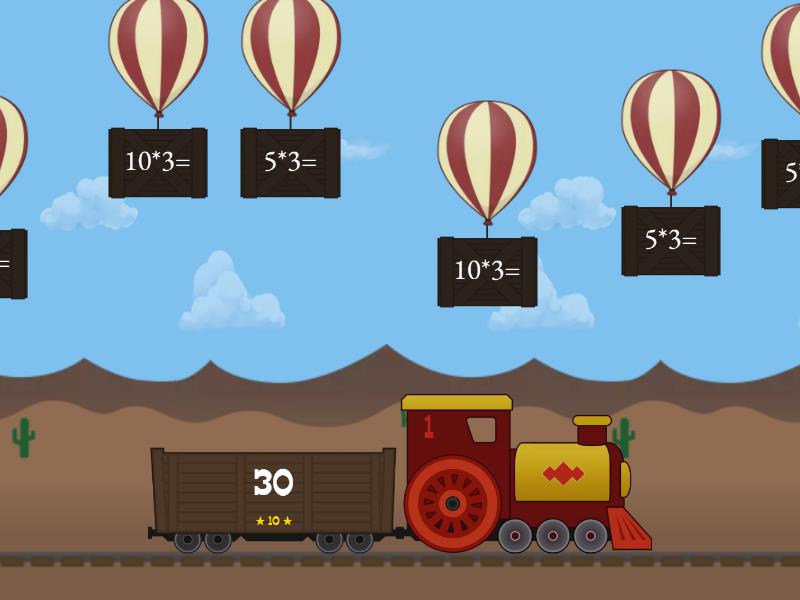 math - Balloon pop