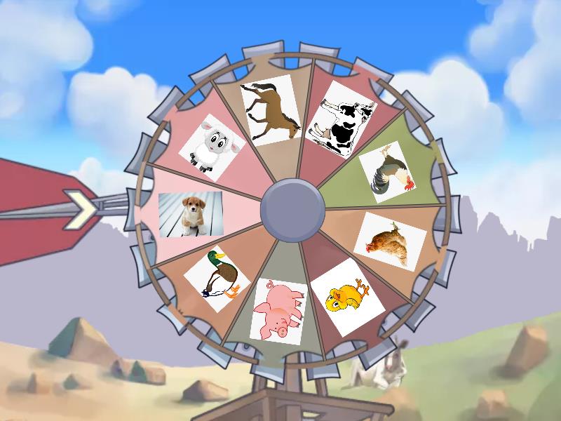 Animalele de la ferma lui TONY - Random wheel