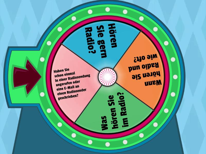 Radio - Spin the wheel