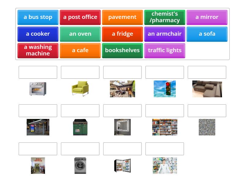 Unit 4 Elem - Match up