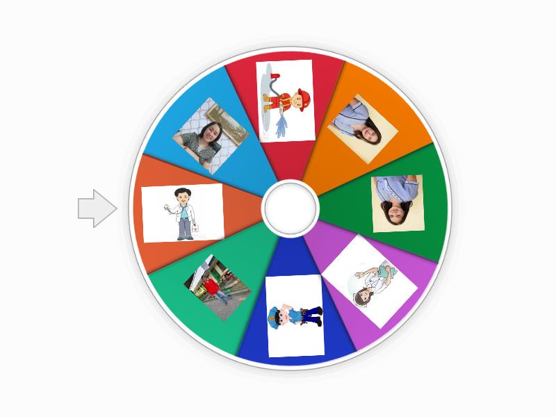 Wheel ng Kasarian ng mga Tao - Rueda aleatoria