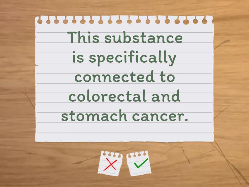 CARCINOGEN VS. CANCER - Flash cards CARCINOGEN VS. CANCER - Flash cards