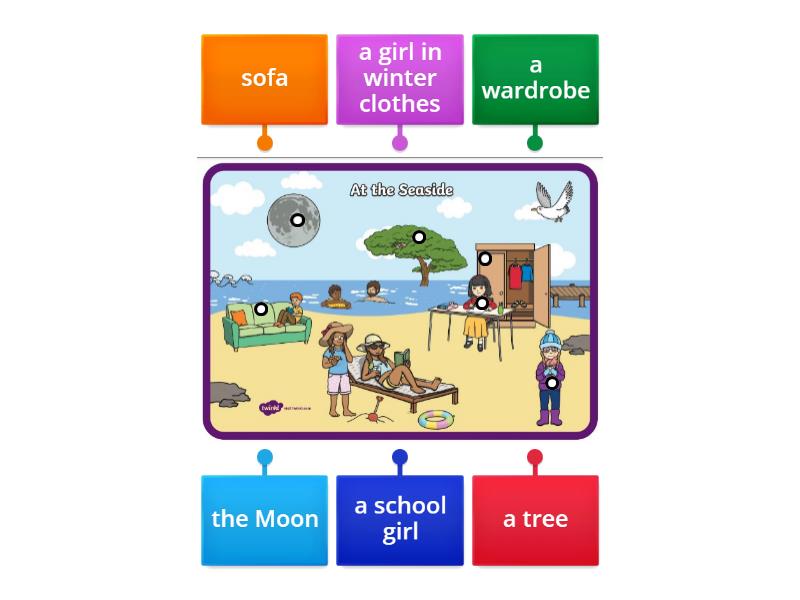picture description - Labelled diagram