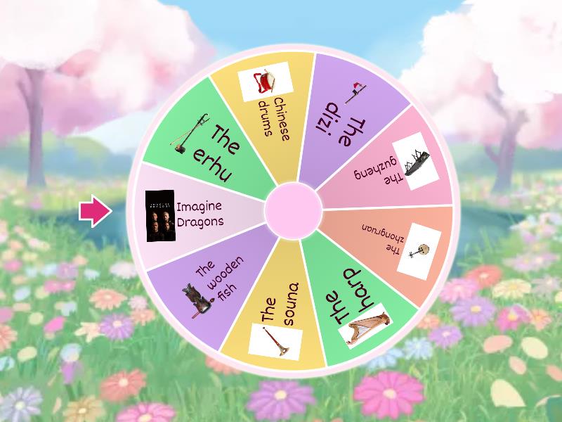 Chinese instruments in Kung Fu Panda - Spin the wheel
