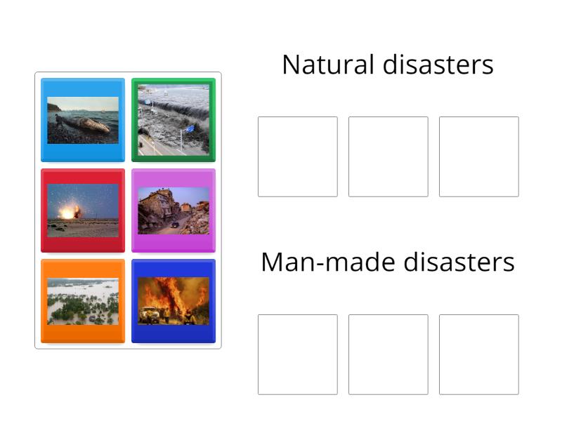 Disasters - Group sort