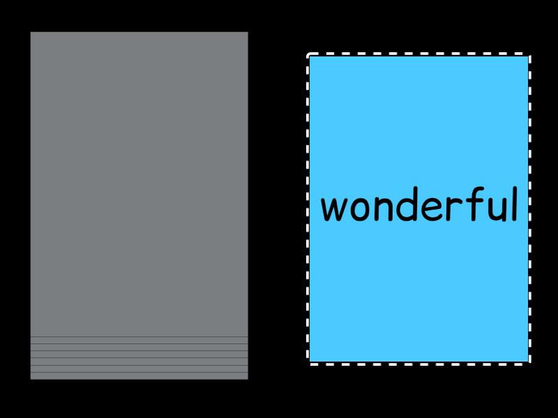 Noisy Neesha GPC Words - Speaking cards