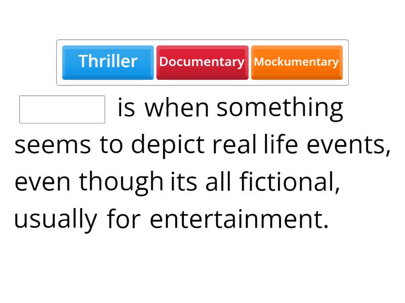 Cinema - Complete the sentence