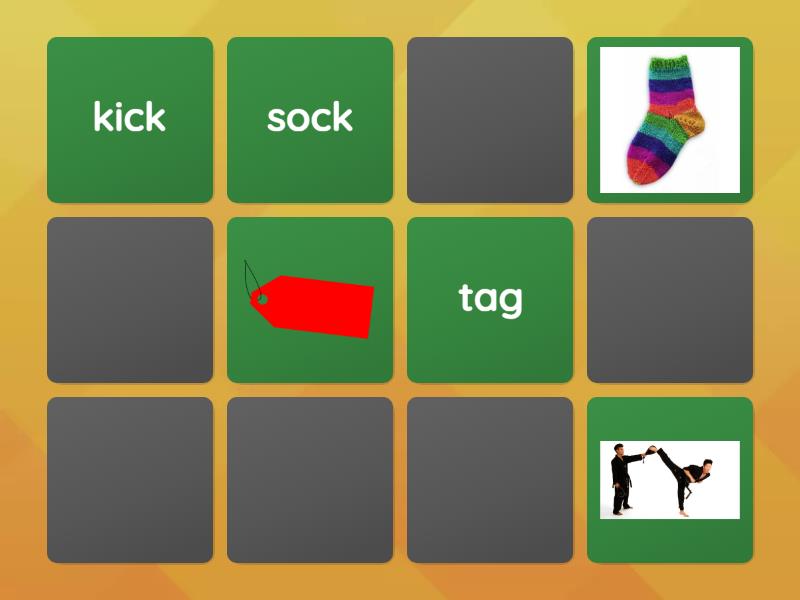 Phonics set 4 - Matching pairs