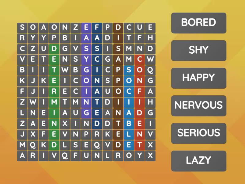 PERSPECTIVES 4 UNIT 1 - Wordsearch