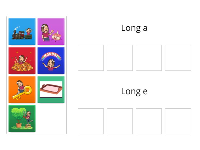 long a & e - Group sort