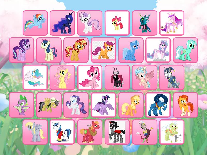 my little pony - Flip tiles