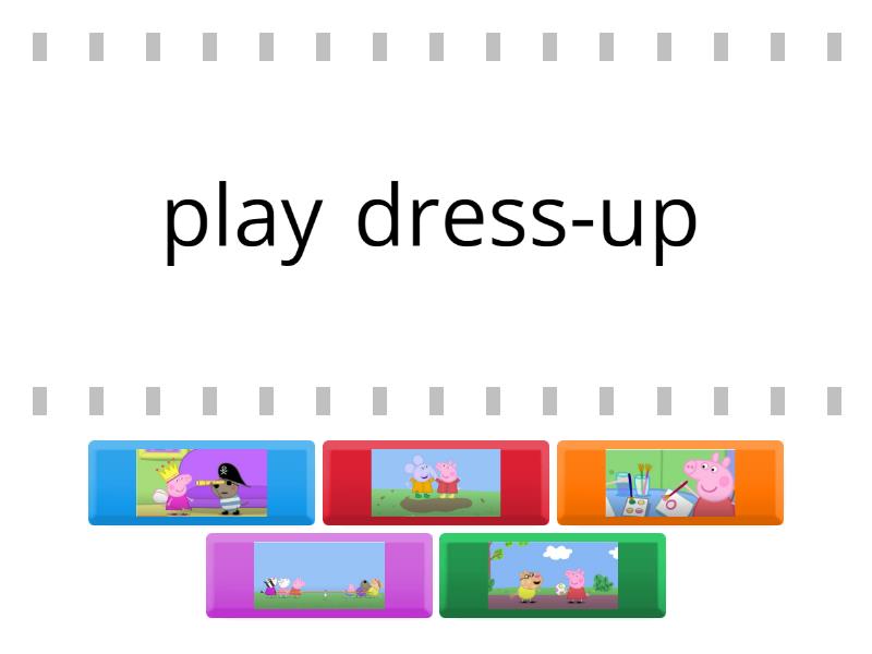 Peppa and Friends_activities - Find the match