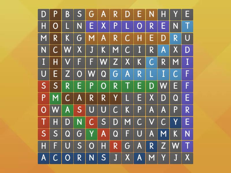 Level 2 Fundations Unit 8 word search - Wordsearch