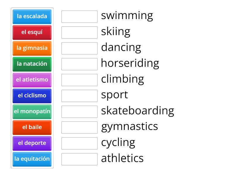 Y7 non ball sports - Match up
