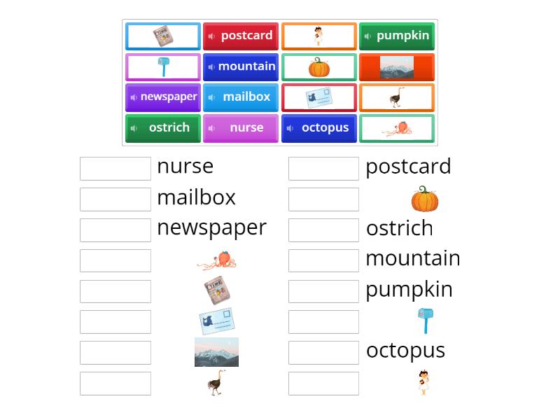 C3- DAY 4- REVIEW DAY 2+4- TASK 2 - Match up
