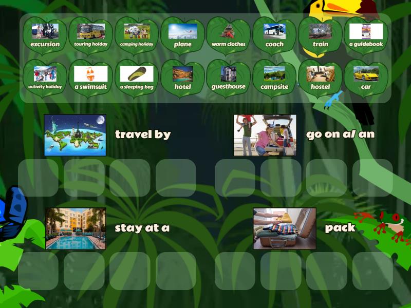 Travelling - Group sort