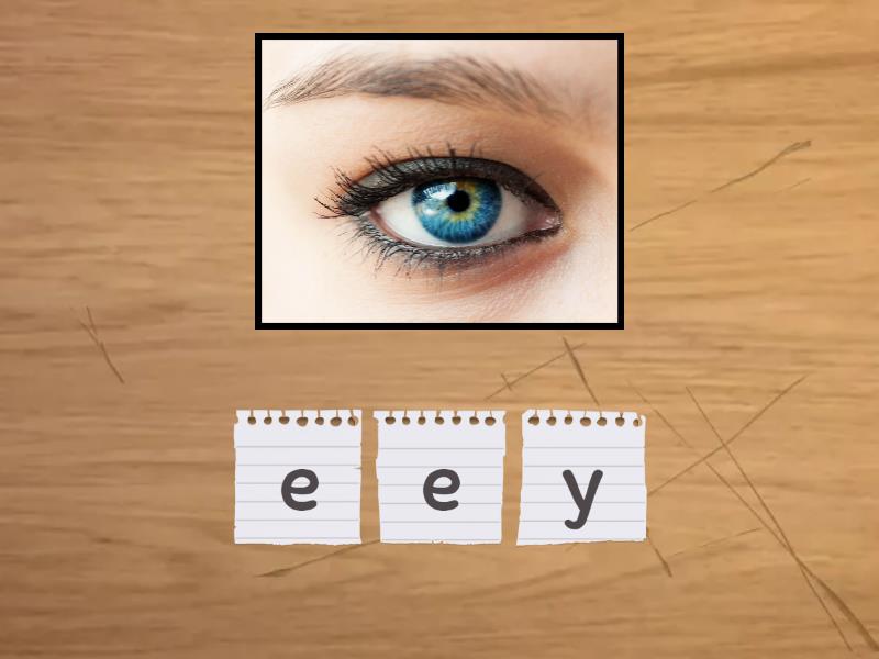 Human Body Parts - Anagram