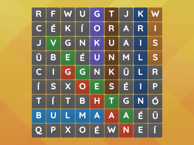 dragon ball - Wordsearch