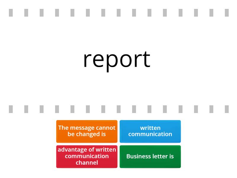 communication - Find the match
