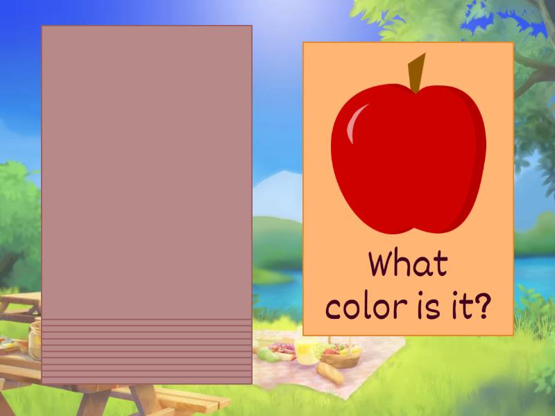 Colors - Speaking cards